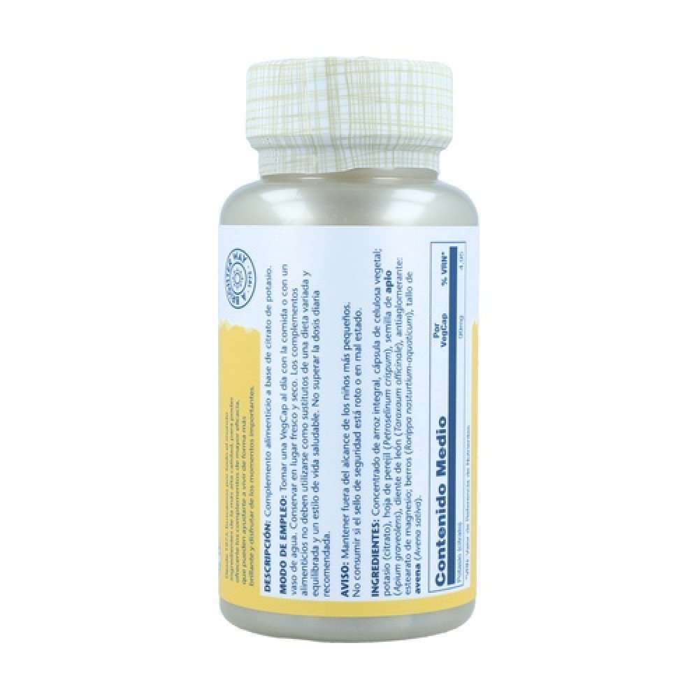 Citrato de Potasio from Solaray - 60 cápsulas vegetales